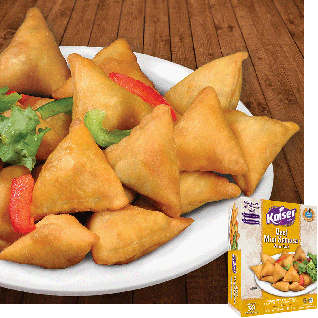 Kaiser Beef Mini Samosa Value Pack – midamarwholesale