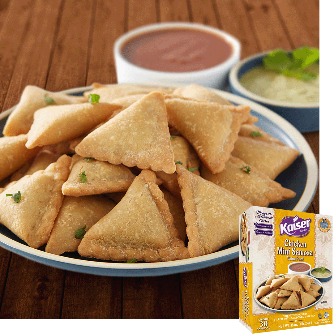 Kaiser Chicken Mini Samosa Value Pack – midamarwholesale