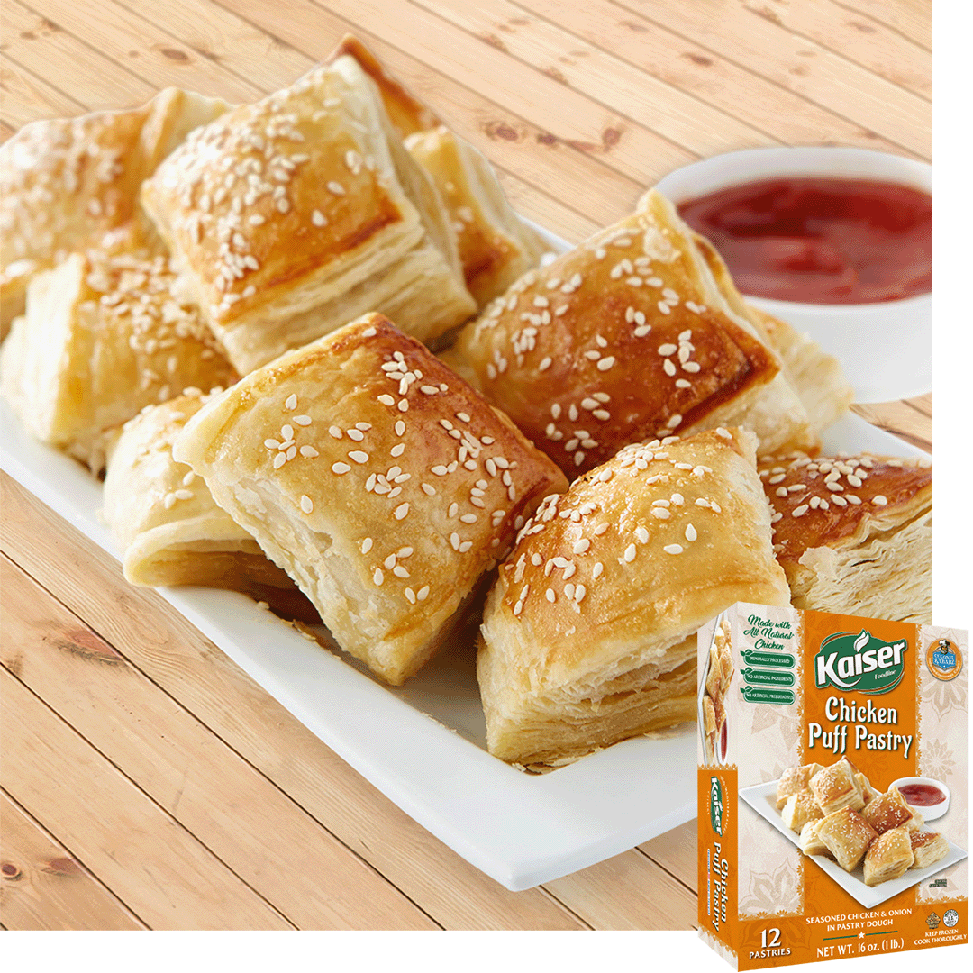 Kaiser Chicken Puff Pastry – midamarwholesale