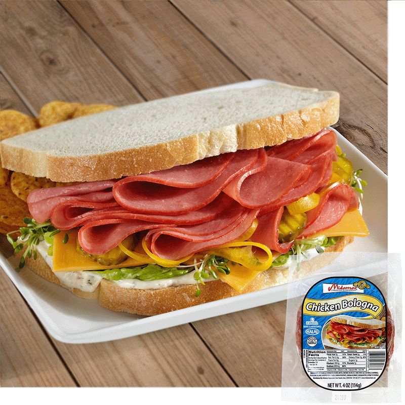 Halal Chicken Bologna – midamarwholesale