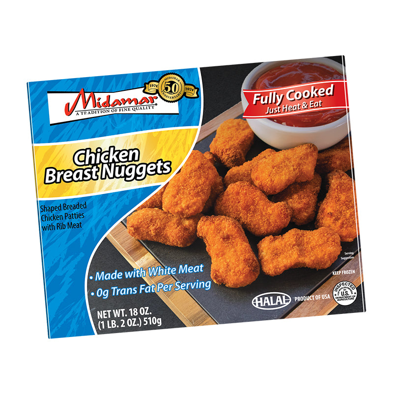 Midamar Halal Chicken Breast Nuggets Fully Cooked Midamarwholesale midamar-halal-chicken-breast-nuggets-fully-cooked-midamarwholesale
