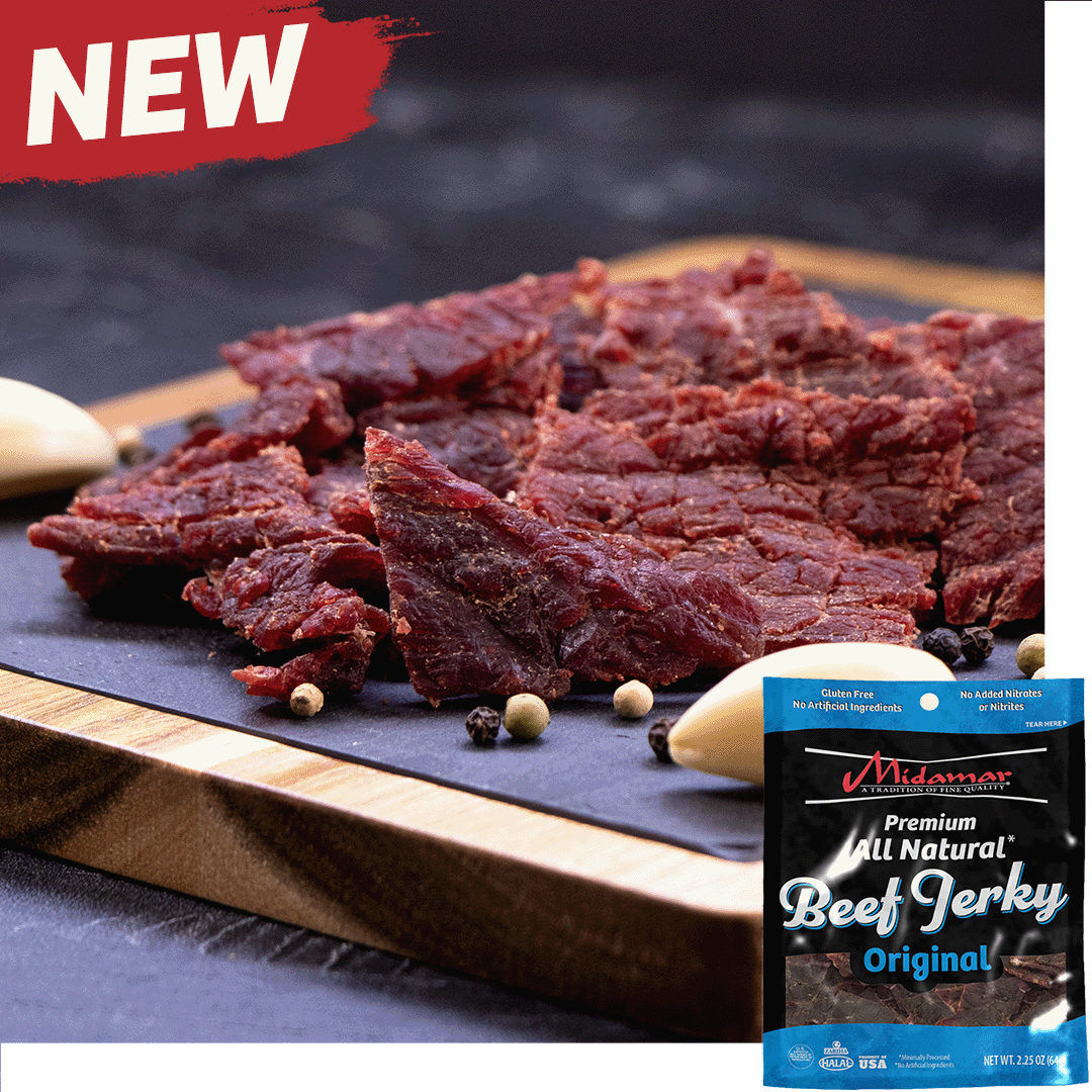 Midamar All Natural Halal Beef Jerky Original – midamarwholesale