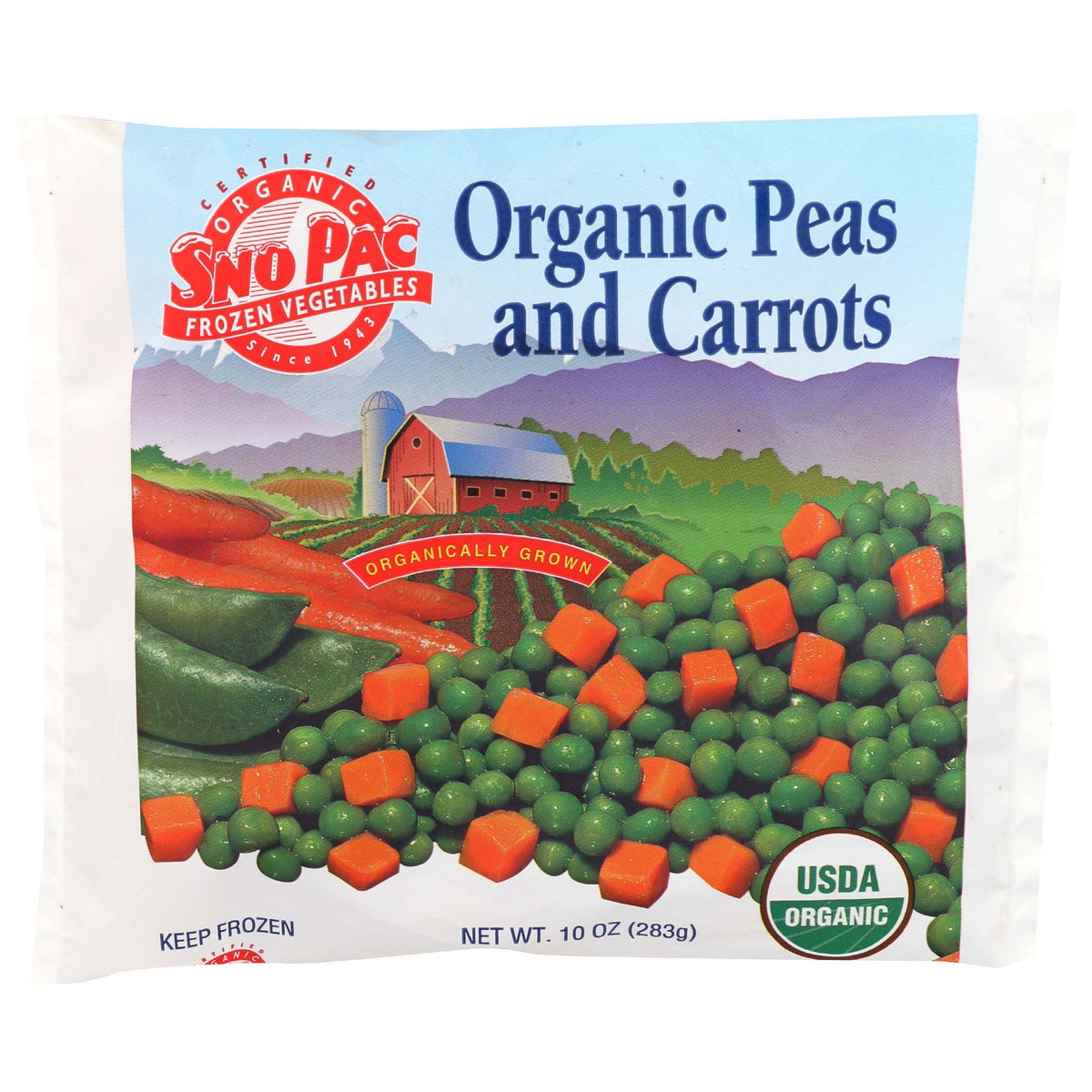 Sno Pac Organic Peas And Carrots – midamarwholesale