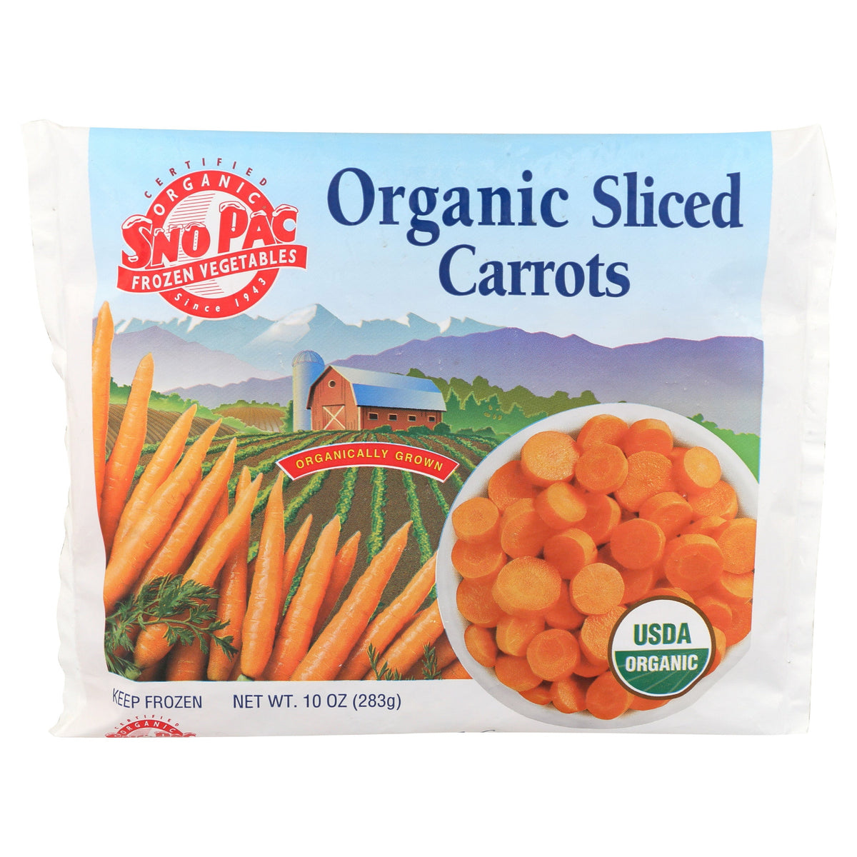 Sno Pac Organic Sliced Carrots – midamarwholesale